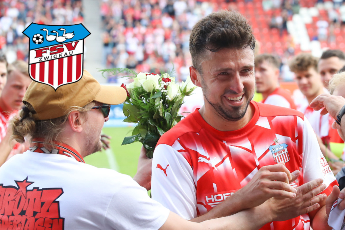 Große Emotionen bei Spiel gegen Babelsberg: FSV Zwickau verabschiedet ...
