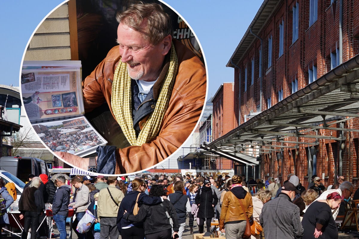 Hamburg: Flohschanze feiert Jubiläum - das macht den Kult-Flohmarkt ...