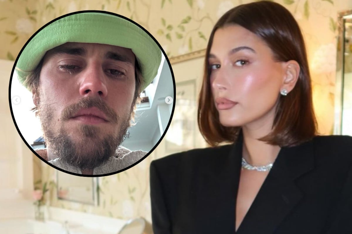 Hailey Bieber Responds To Justin S Cryptic Crying Selfies