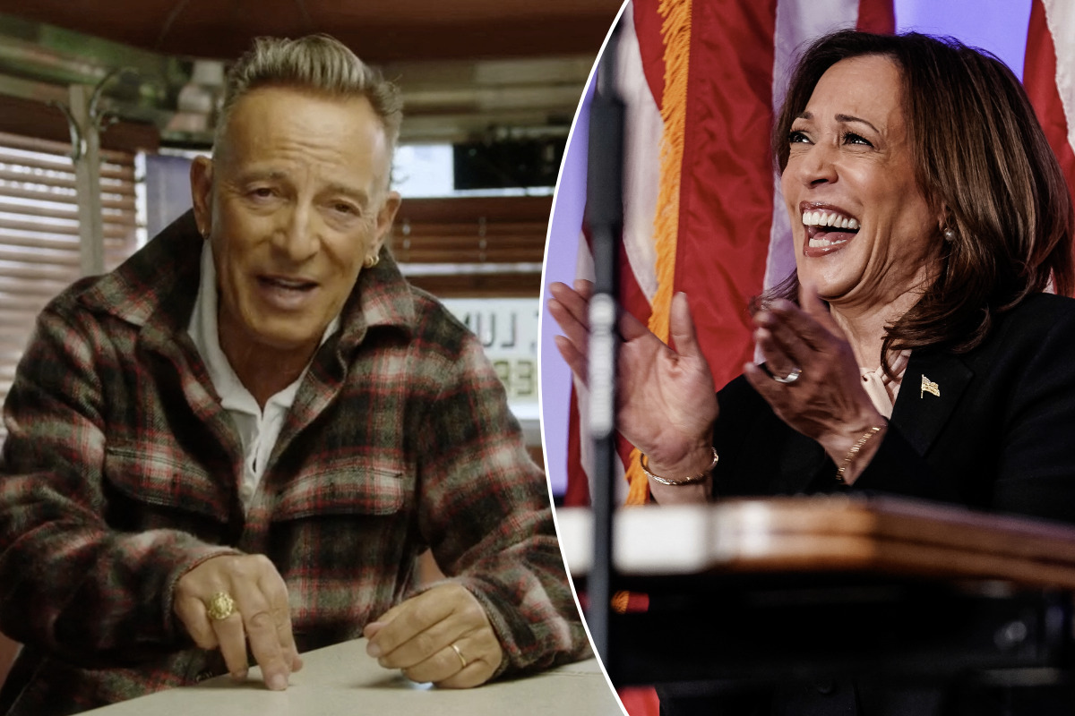 Kamala Harris to showcase Bruce Springsteen as she kicks off swing ...
