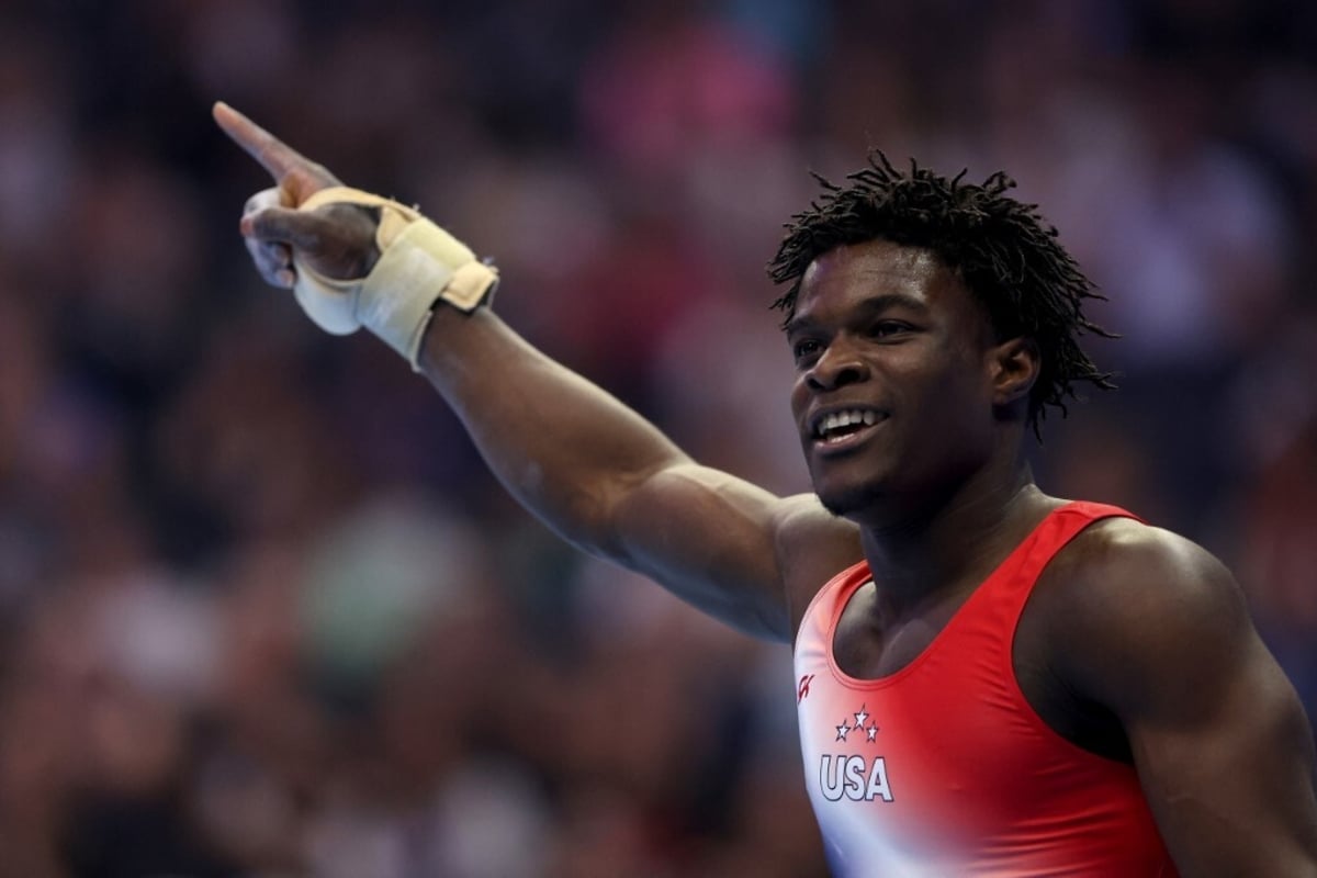 Frederick Richard headlines US men's Olympic gymnastics team after ...