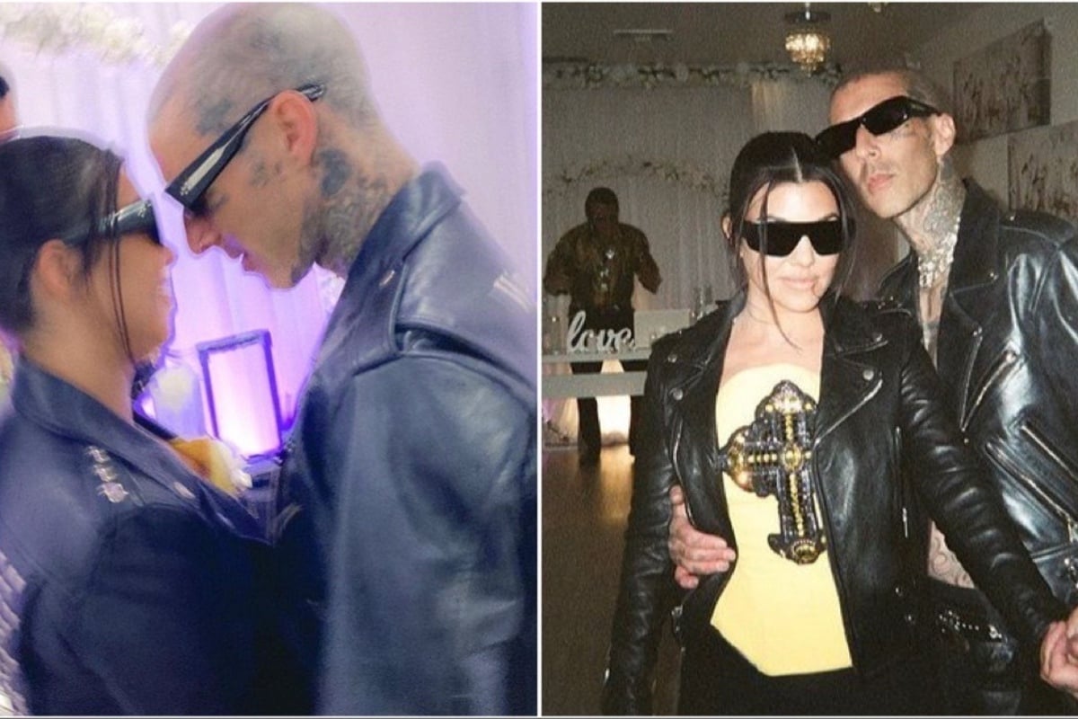 Kourtney Kardashian and Travis Scott's exes react to surprise Vegas wedding