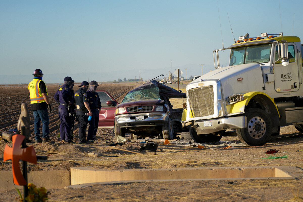 Man charged with smuggling after California car crash that killed 13 Man charged with smuggling after California car crash that killed 13