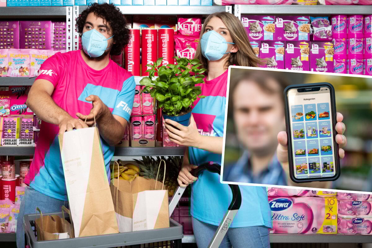 Einkaufs-Bringdienst "Flink" liefert bald auch in Chemnitz