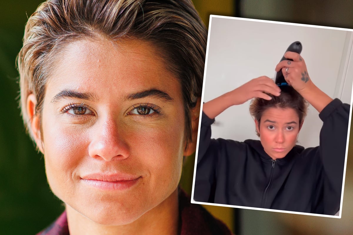 Starkes Zeichen: "Princess Charming" Hanna Sökeland rasiert sich den Kopf