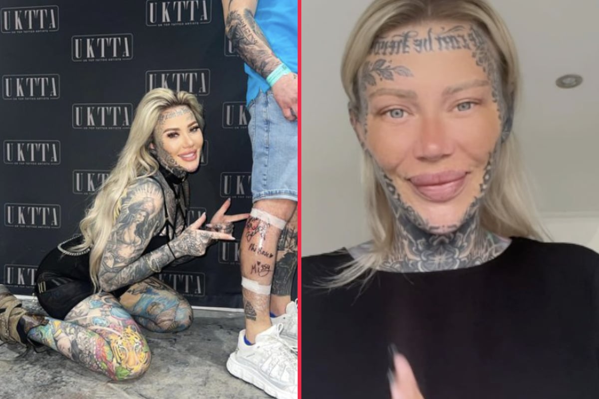 Most tattooed woman in Britain reveals which part of her body will stay ...