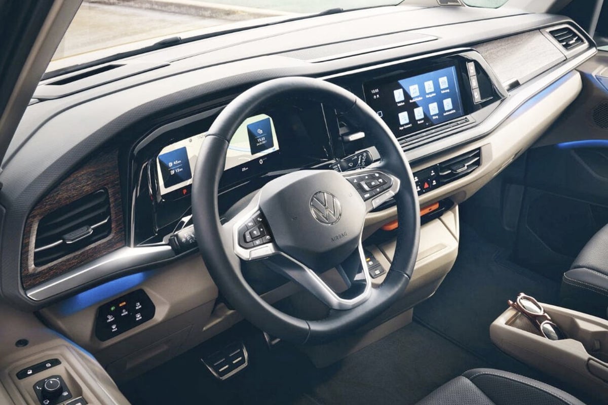 So genial sieht der neue VW-Bus T7 von innen aus