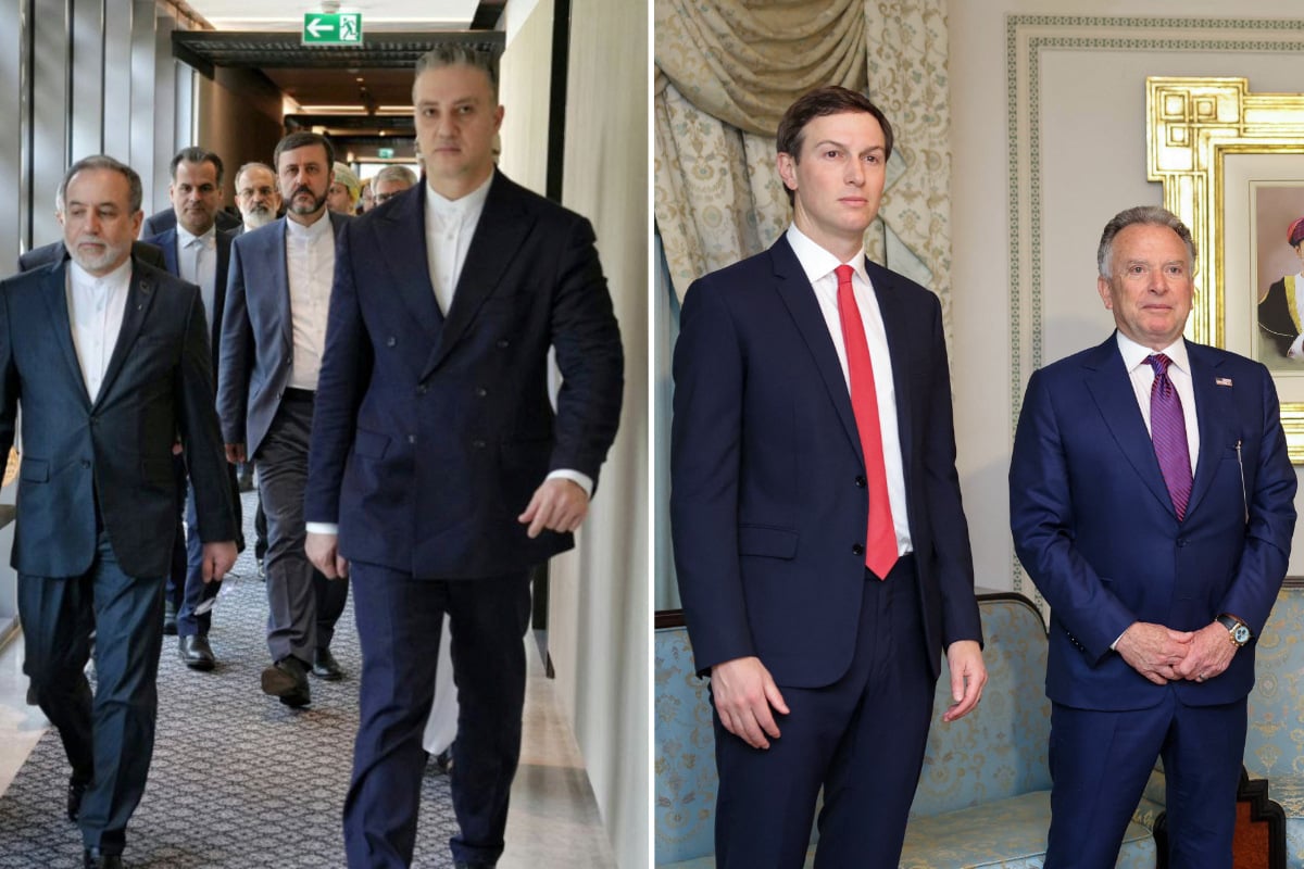 US and Iranian officials begin talks in Oman under shadow of Trump ...