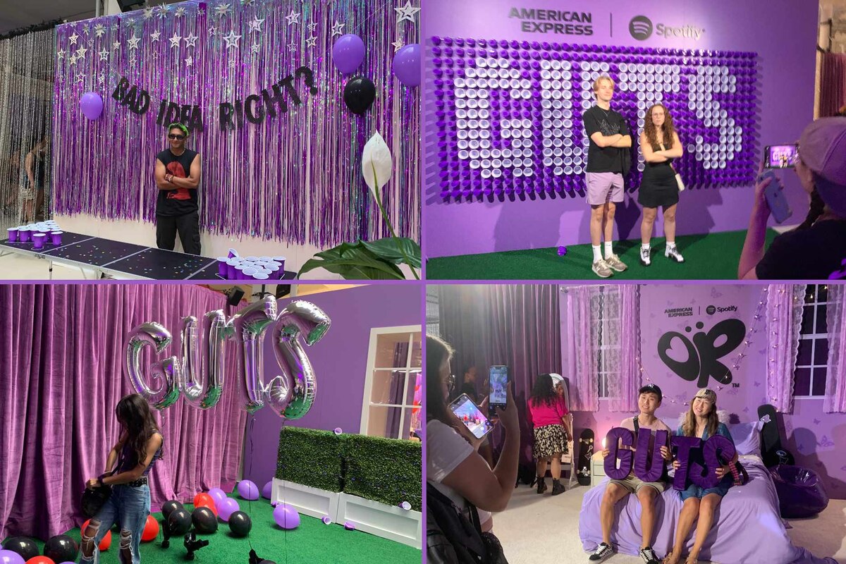 Olivia Rodrigo's GUTS pop-up in New York City is worth the hype