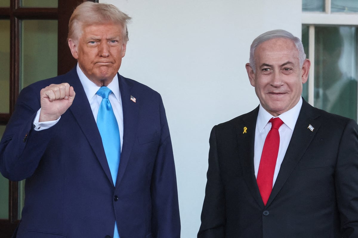 Netanyahu hails Trump's "full support" on Gaza as heavy US bombs arrive ...