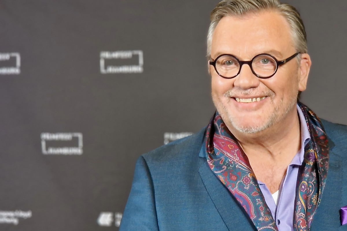 Hape Kerkeling bei Biopic-Premiere in Hamburg mit Ehemann Dirk