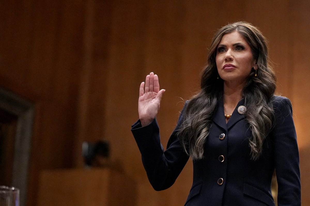 Trump homeland security pick Kristi Noem calls southern border the ...