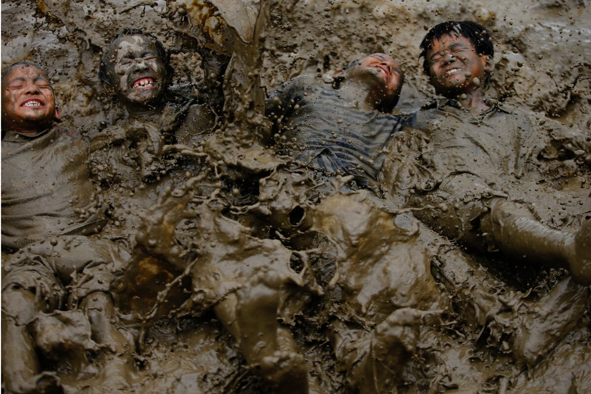 Schlammschlacht pur: Was geht denn hier ab?