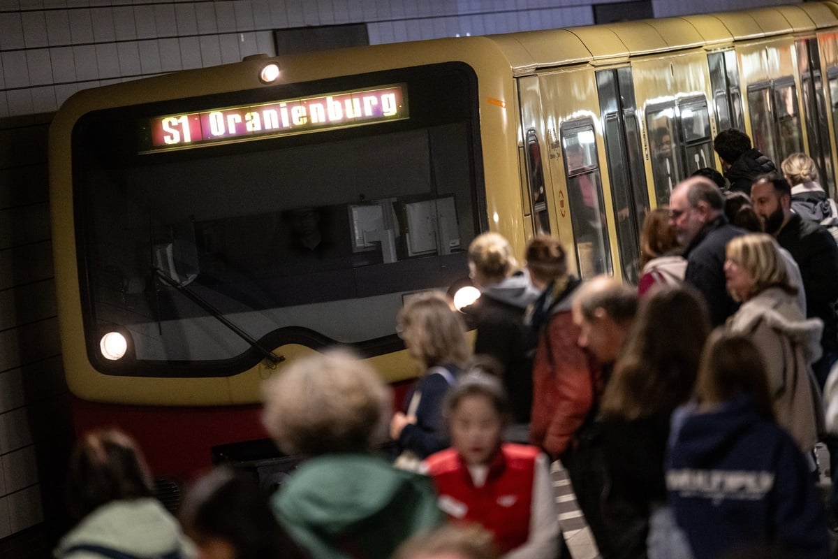 Berlin: Gewalt in der S-Bahn - Suff-Pöbler geht mit abgebrochener ...