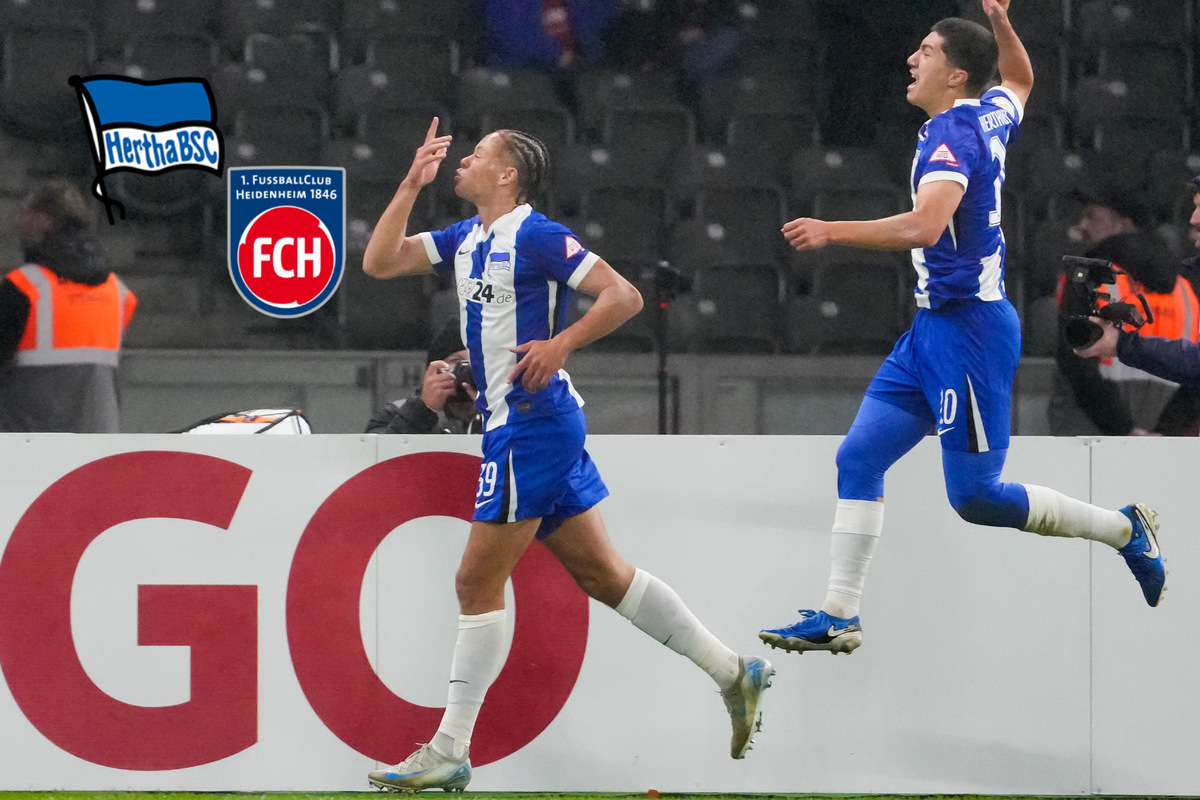 DFB-Pokal: Riesen-Aufreger bei Hertha-Sieg - Schiri gibt Last-Minute ...