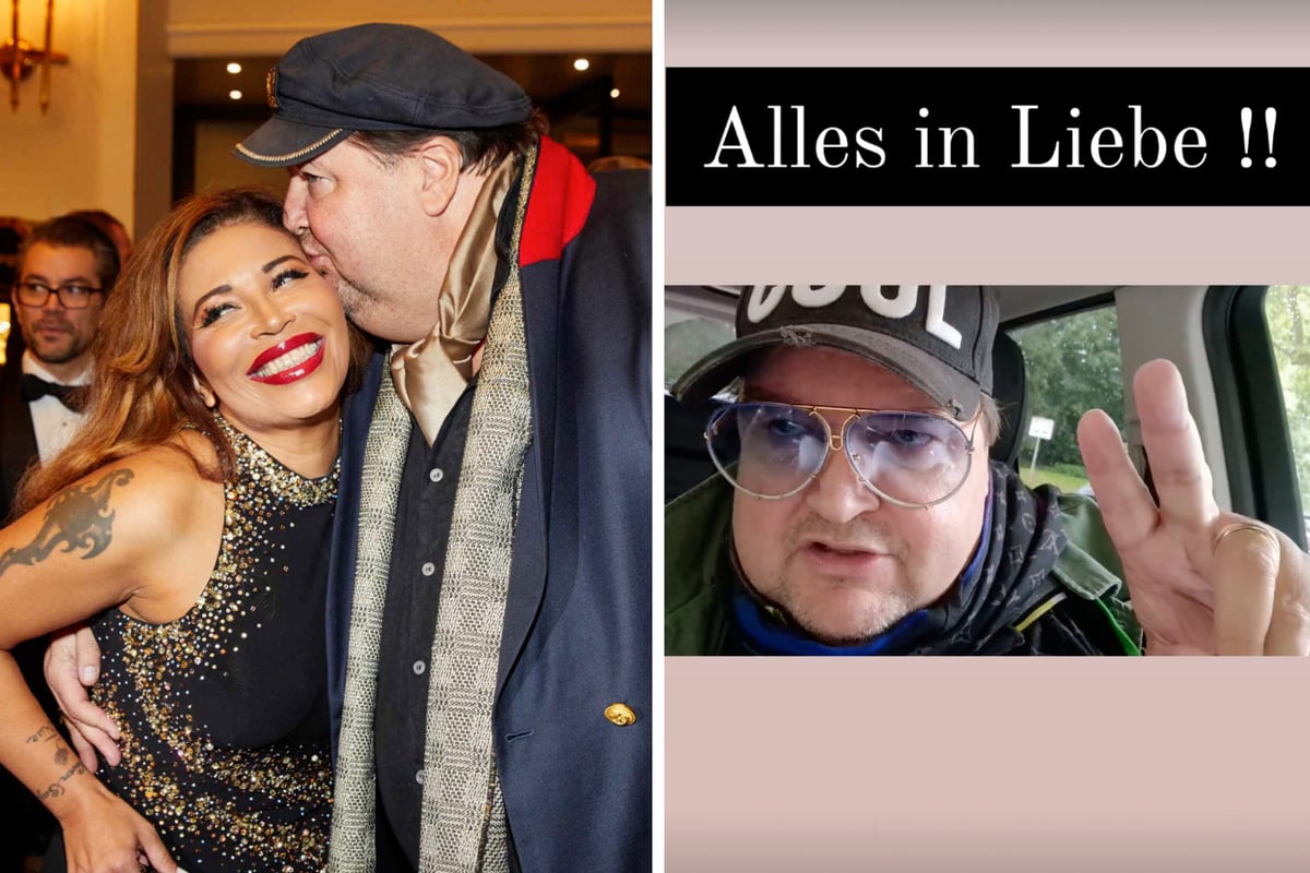 Bietet Andreas Ellermann hier seiner Ex den Frieden an?