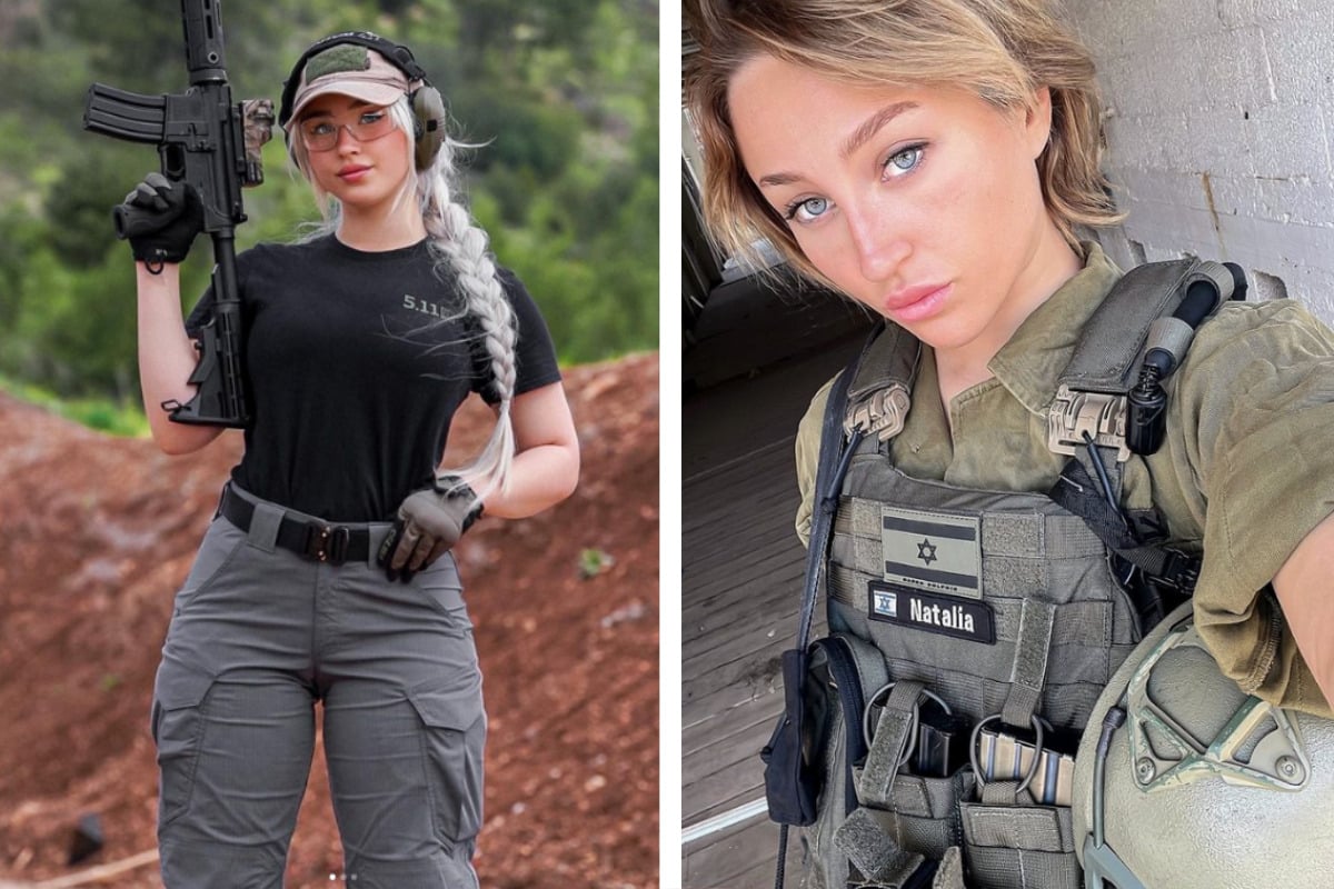 Israelisches Cosplay-Model kämpft gegen Hamas und spricht von Drittem ...