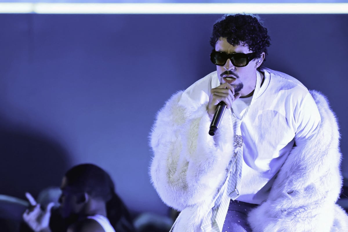 Bad Bunny takes aim at Super Bowl backlash in bilingual SNL monologue