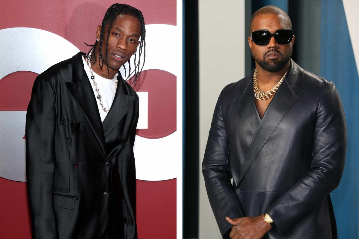 Kanye West joins Travis Scott on stage as surprise guest for Florida ...