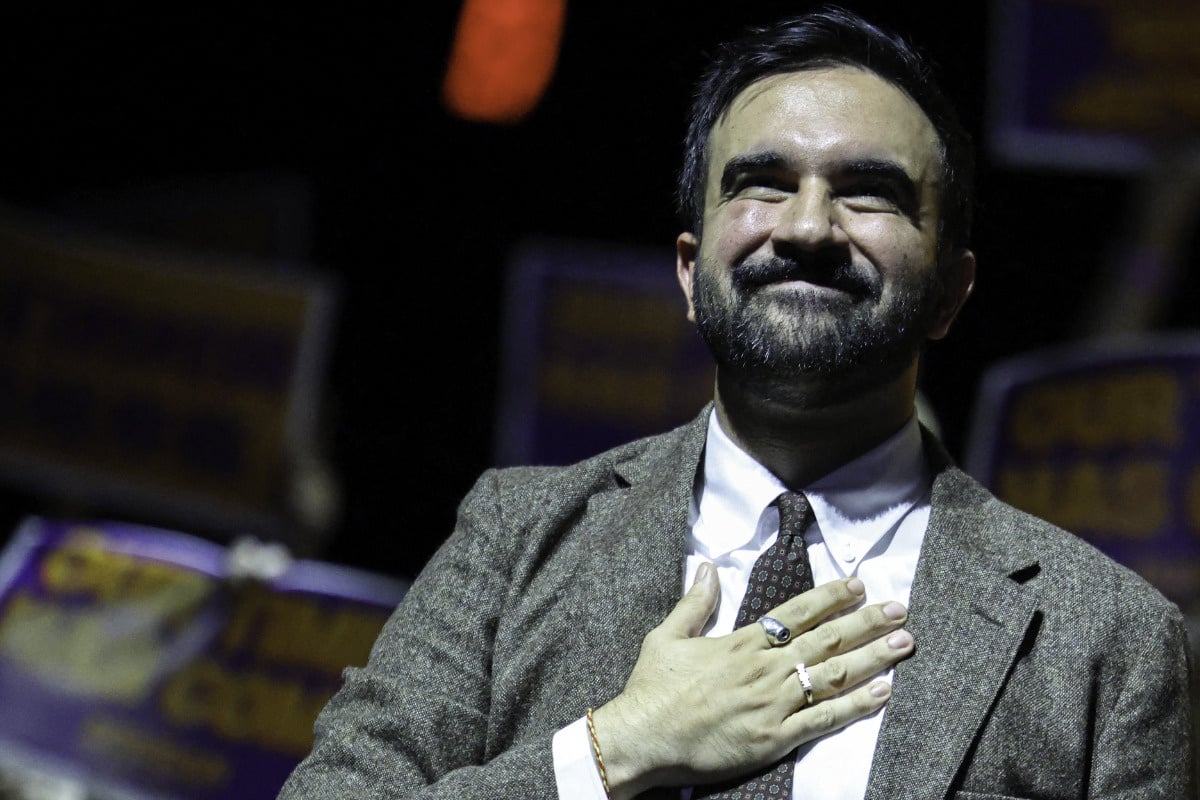 Zohran Mamdani says "it is time that we win" at high-energy campaign rally