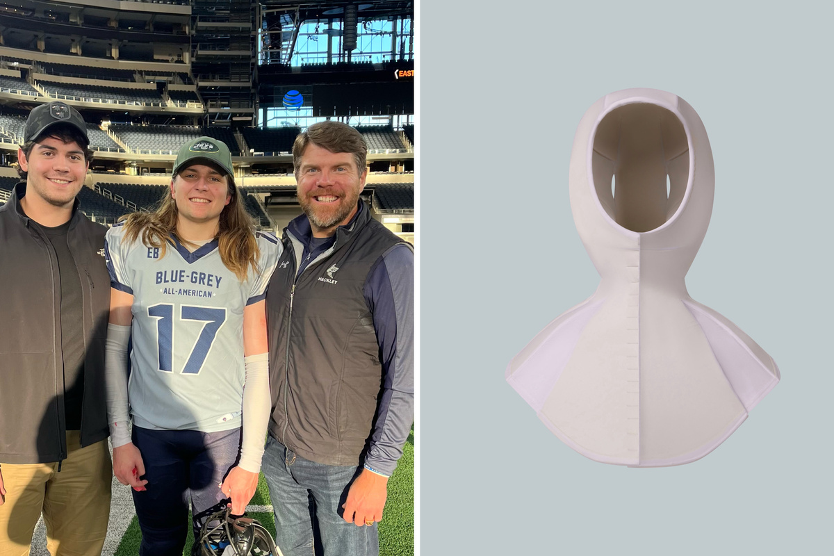 Exclusive: College football player Carter Hogg revolutionizes sports ...