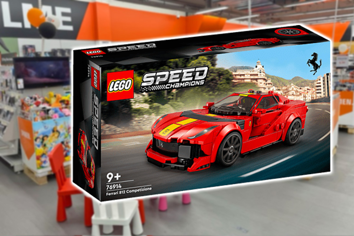 Bei SATURN gibt's dieses Ferrari-Set von Lego für nur 19 Euro