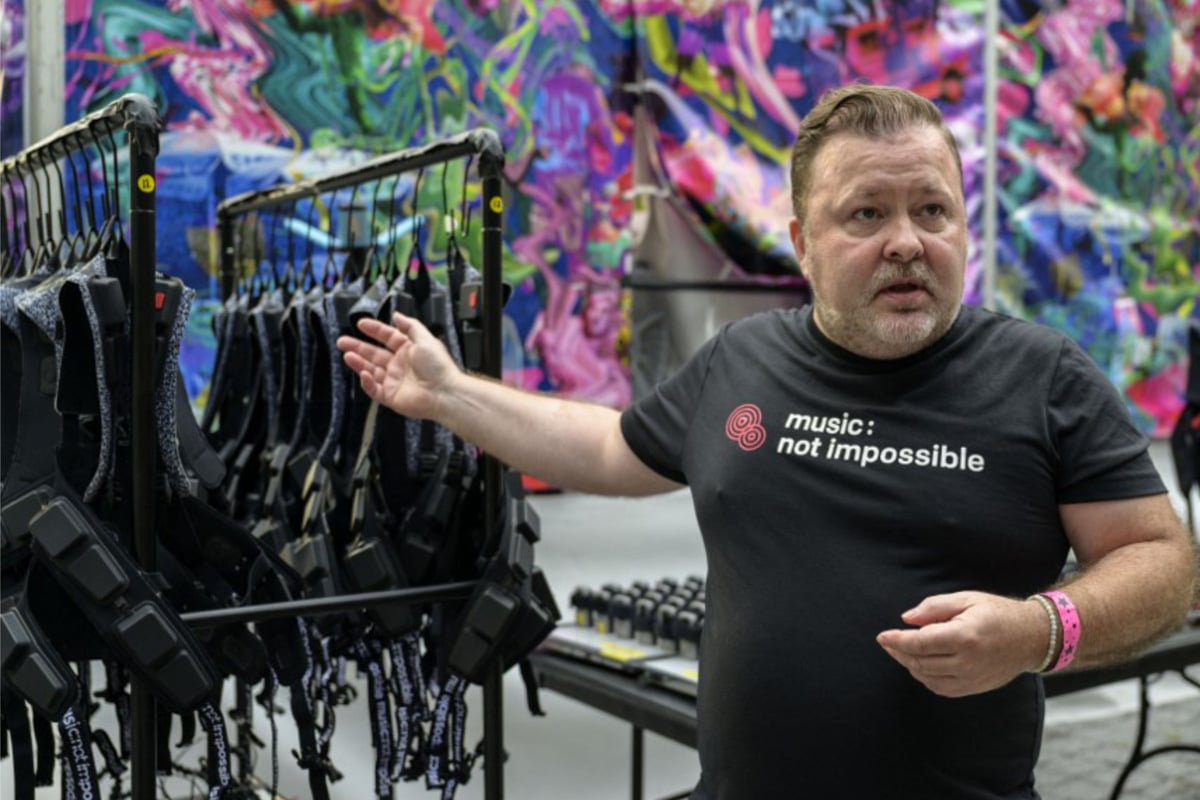 Vibrating vests translate music for deaf concertgoers