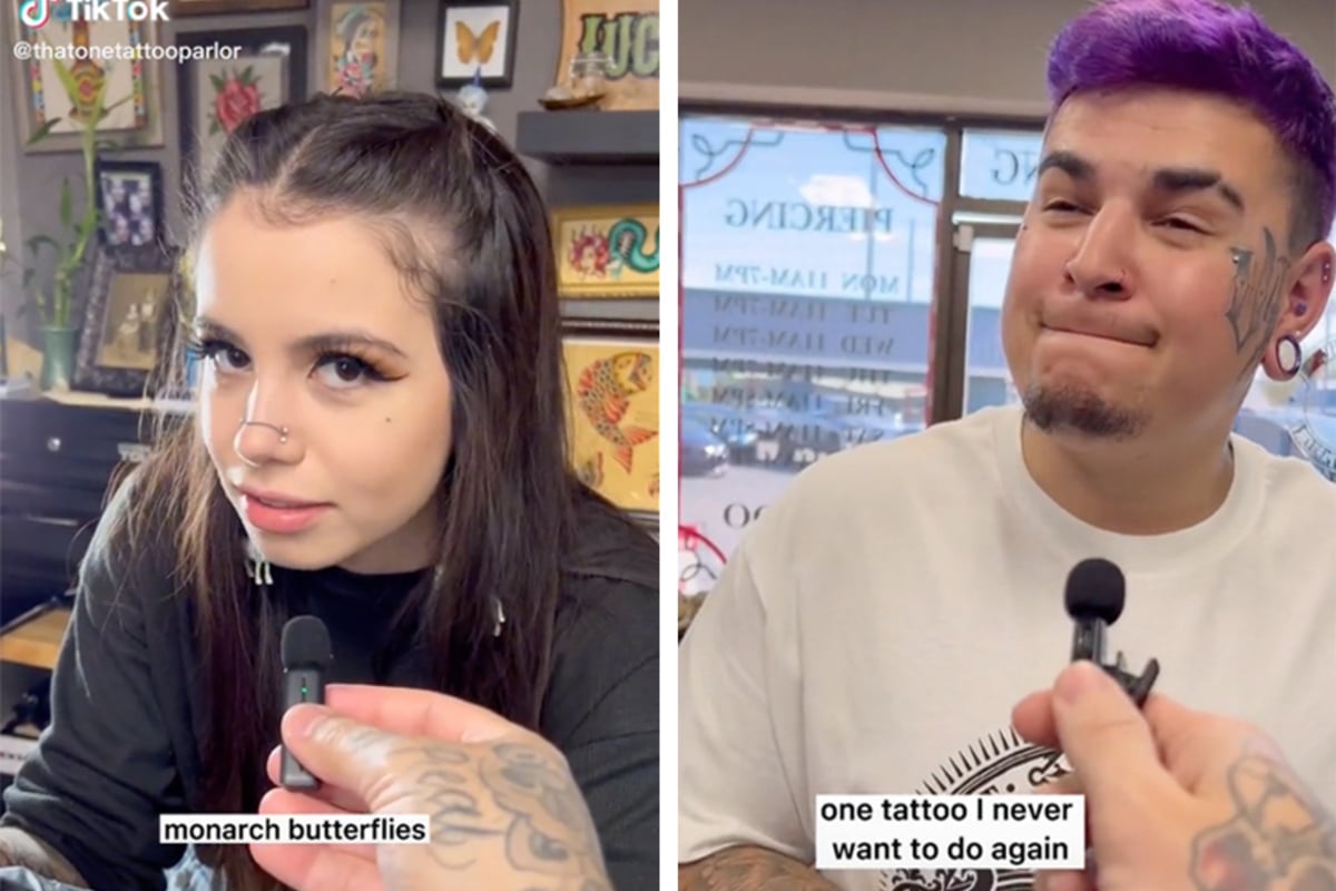 Tattoo artists on TikTok reveal designs they'd love to never ink again