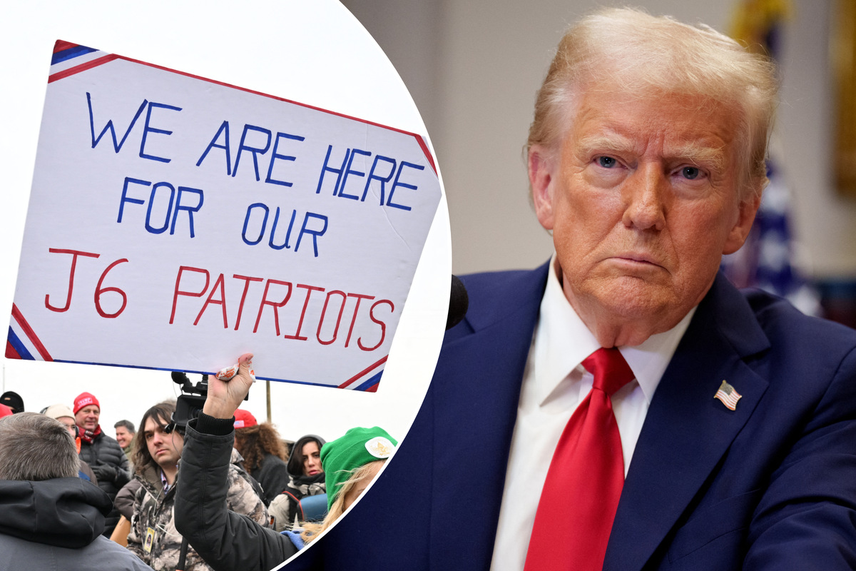 January 6 rioters celebrate prison release after Trump's controversial ...