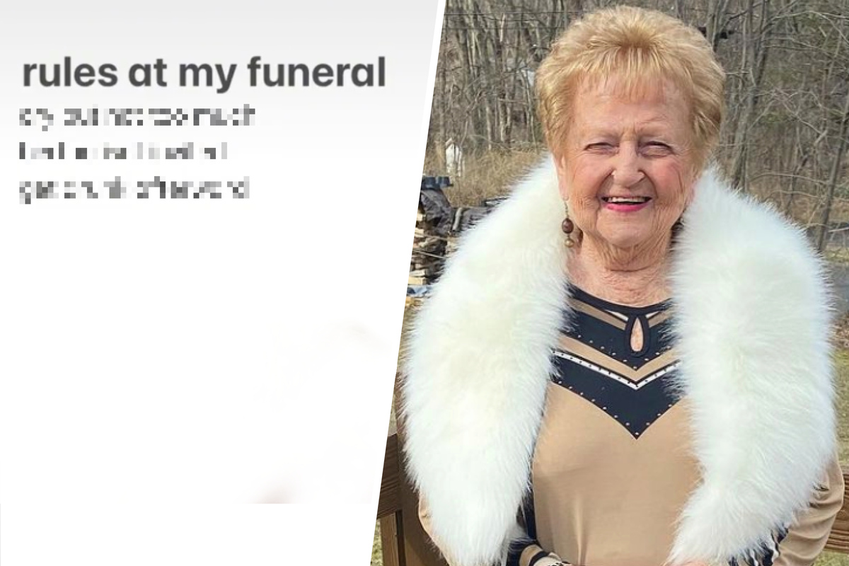 "Lasst sie nicht rein!" Lillian Droniak (92) schreibt Wunschliste für ...