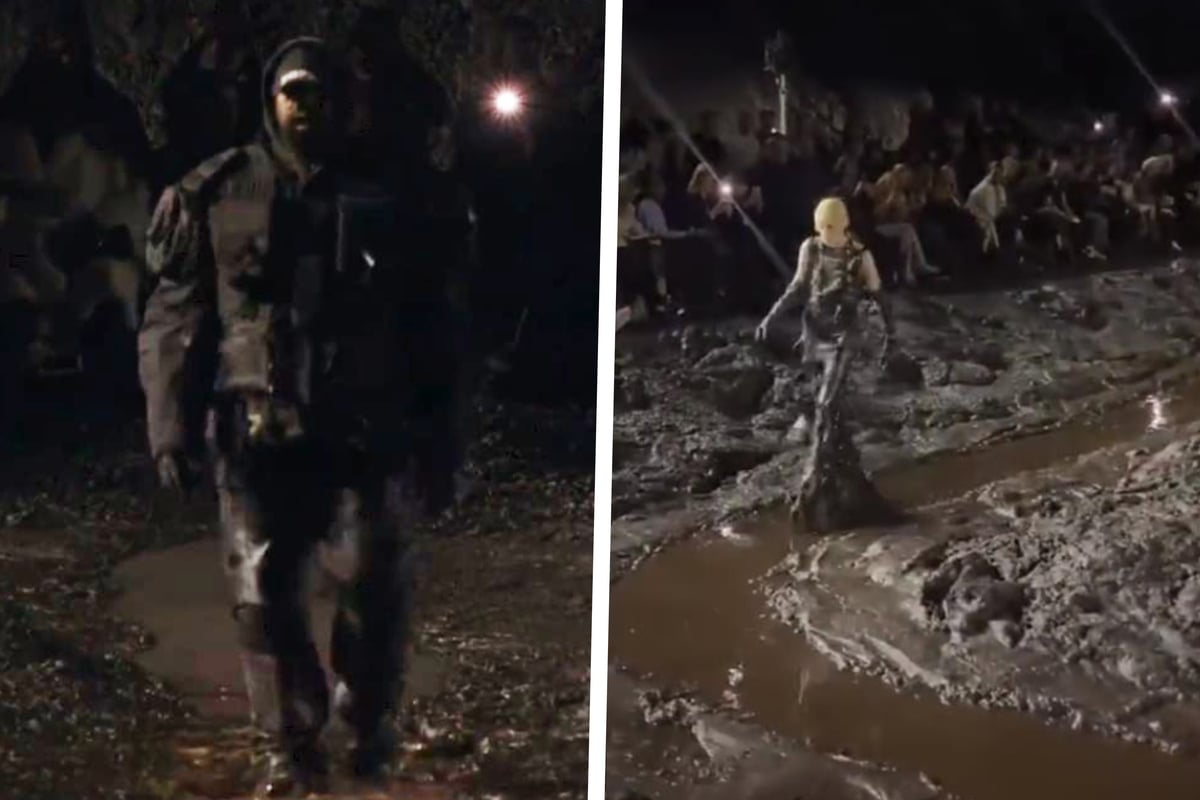 Pariser Fashion Week schmutzig wie nie: Kanye West stapft in Balenciaga ...