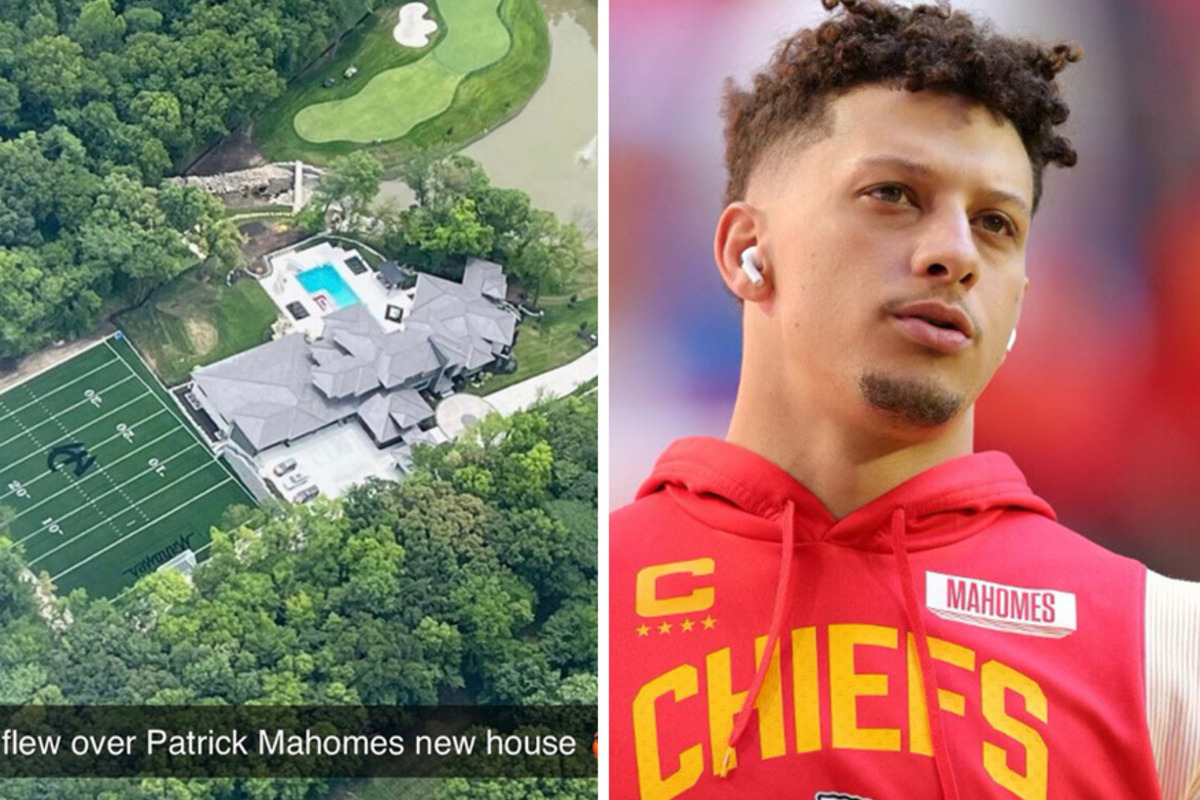 Patrick Mahomes just splurged on a massive new mansion, and people have ...