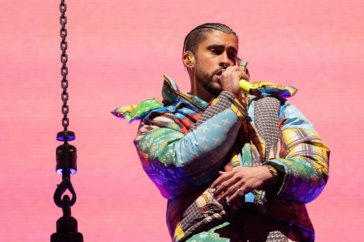 Wunderschone Bad Bunny Konzerte Bilder
