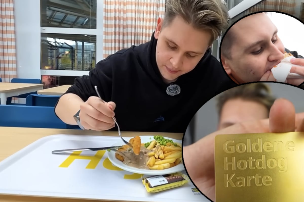 Mann isst in 30 Stunden in zehn IKEA-Filialen: Das steckt dahinter