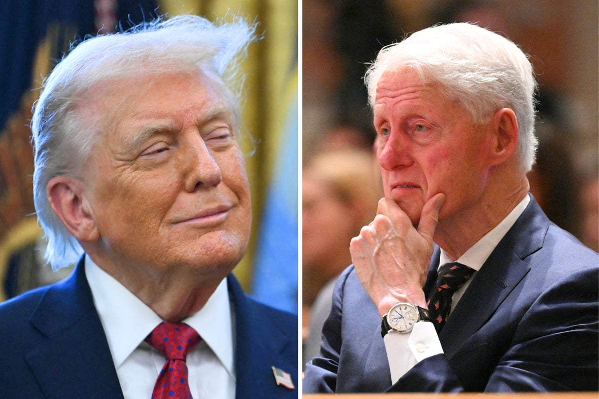 Bill Clinton tries to pass the buck on Epstein photo dump, says he's ...