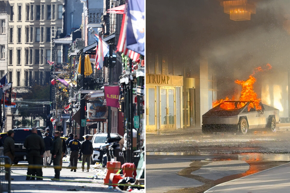 Police identify links between New Orleans attack and Trump Tower Tesla ...