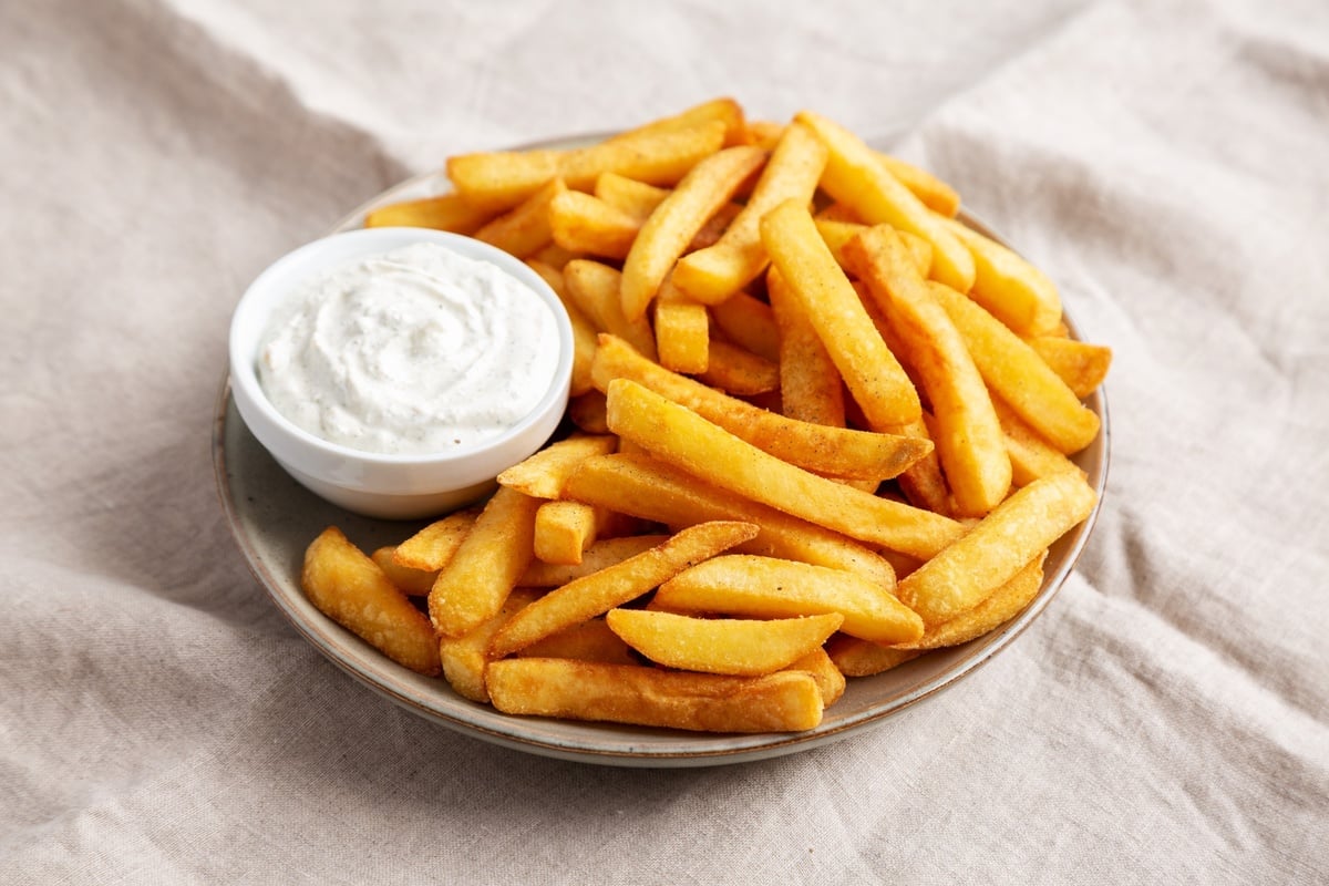Knusprige Pommes selber machen mit Reismehl