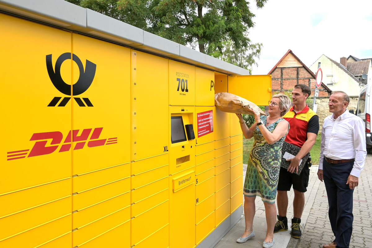 Automatische 24-Stunden-Poststation in Sülzetal vorgestellt: Die erste ...