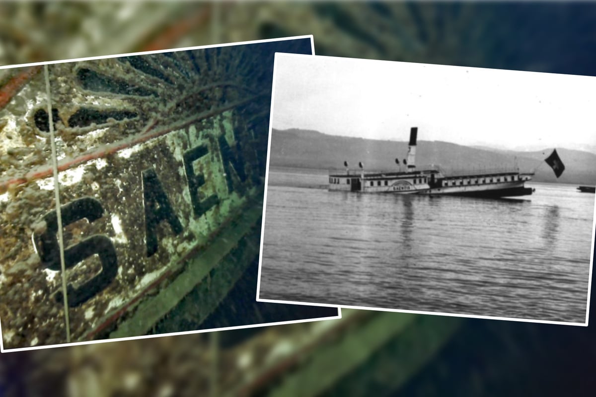 Mithilfe von Spenden: 90 Jahre altes Wrack der "Säntis" kann geborgen ...