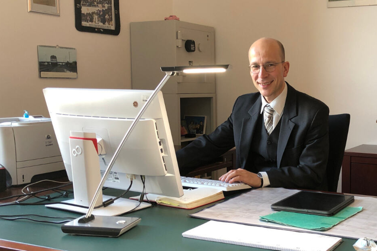 Andreas Peschke ist Top-Diplomat beim Auswärtigen Amt und spricht im ...