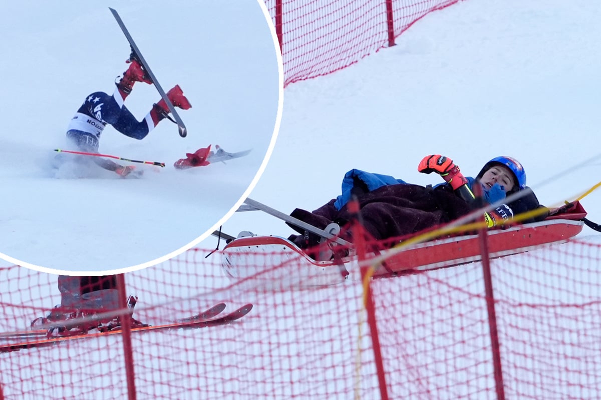 Schockierender Sturz: Mikaela Shiffrin verpasst den 100. Weltcupsieg