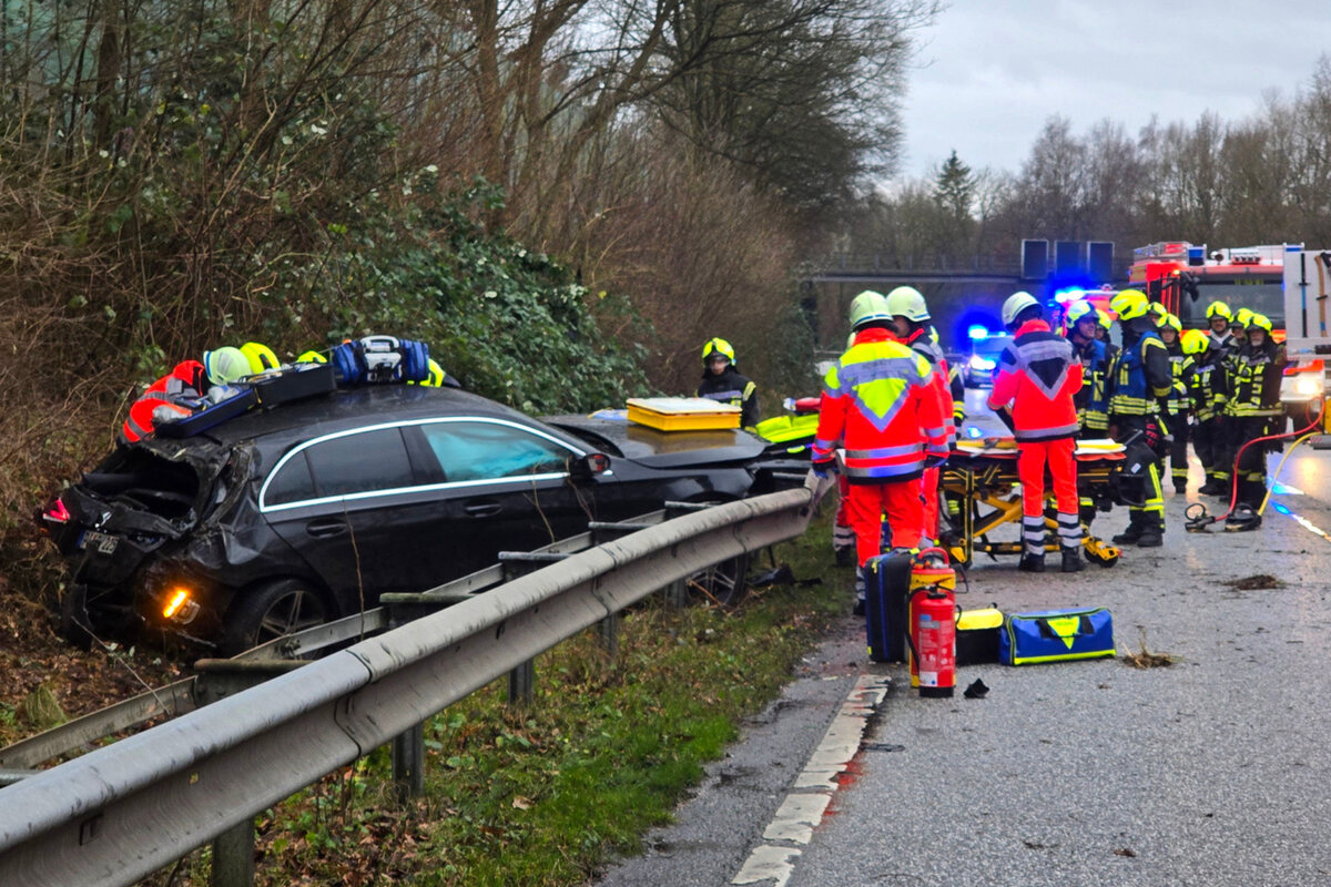 A23 Unfall Jetzt