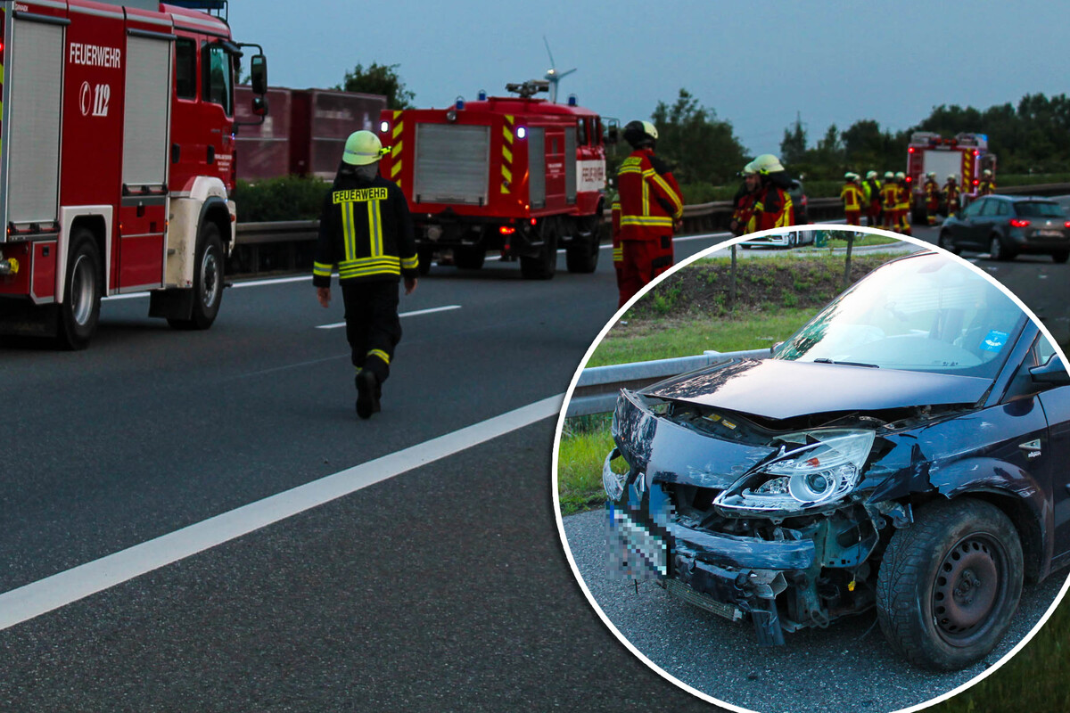 Es knallt links, es knallt rechts: Autofahrer rasiert bei Unfall ...