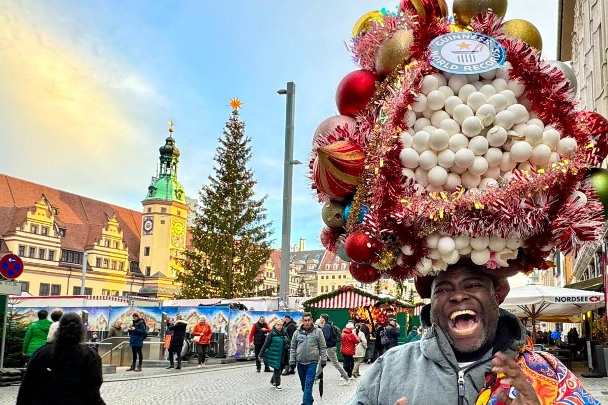 Der Eiermann von Halle: Gregory da Silvas bewegte Reise in Deutschland