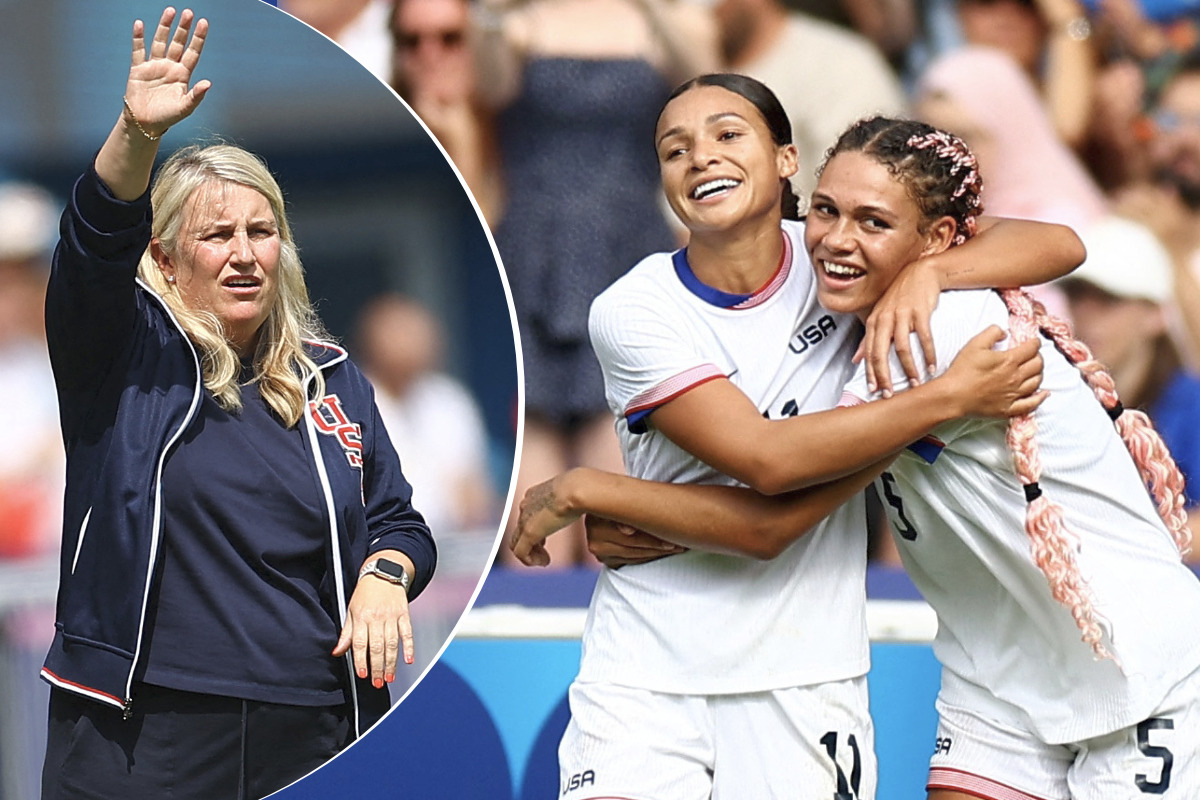 Paris Olympics: Trinity Rodman hails Coach Emma Hayes as Team USA reach ...