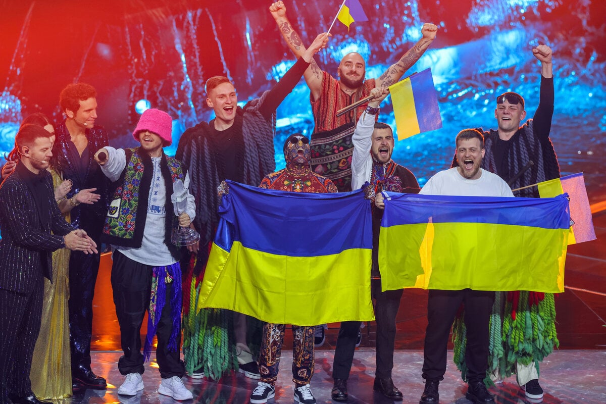 Deutschland-Blamage beim ESC: Ukraine feiert emotionalen Sieg