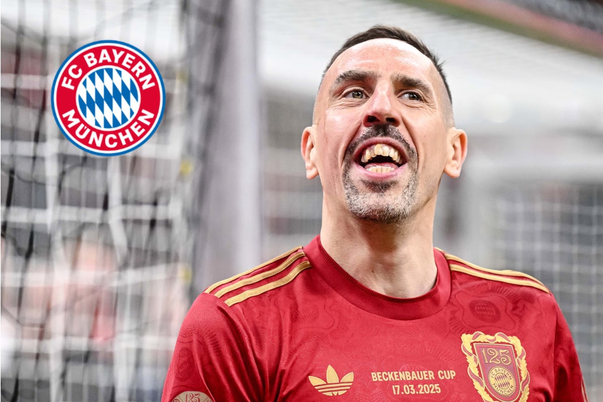 FC Bayern: Steht Franck Ribéry irgendwann als Trainer des ...