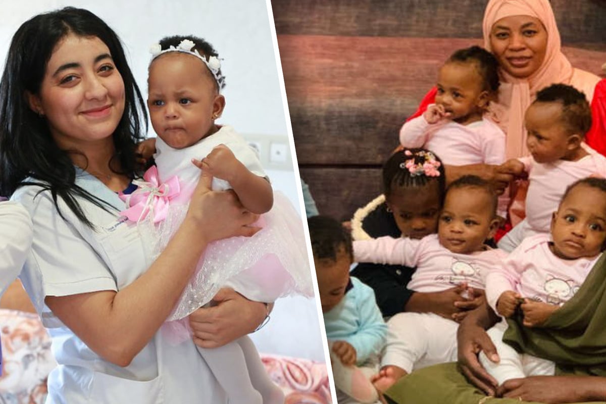 Rekord-Neunlinge aus Mali dürfen nach 19 Monaten Säuglingsstation ...