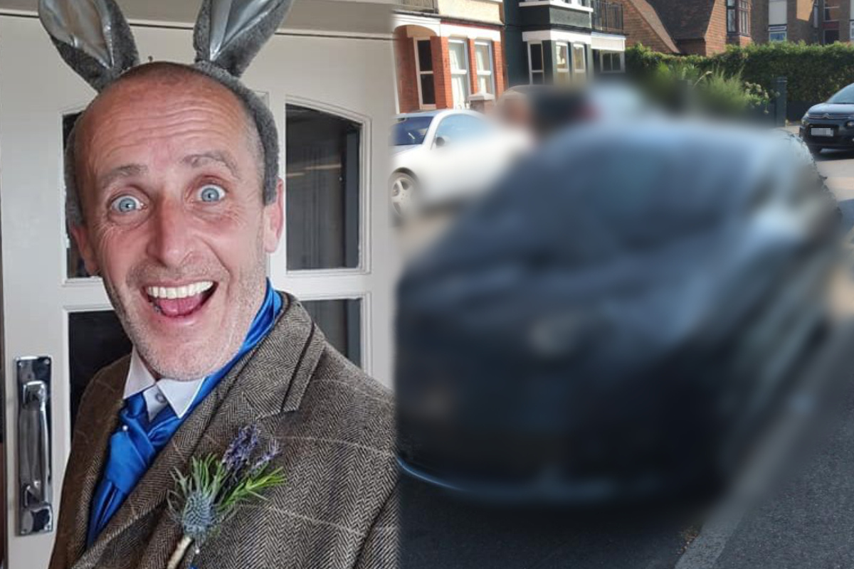 That's a wrap! Man punishes neighbor for parking in front of his driveway