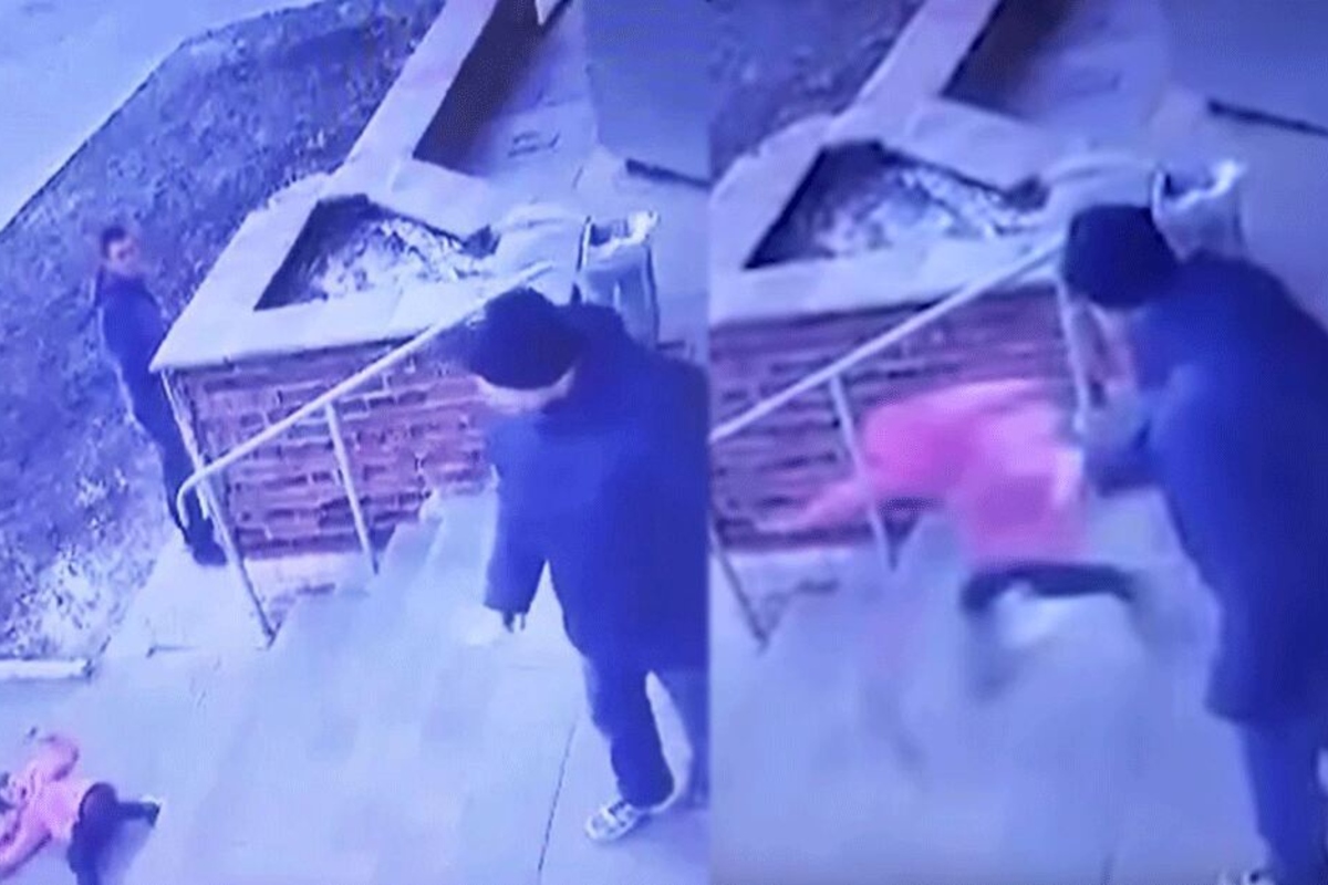 Schockierendes Video: Vater stößt Tochter (6) brutal die Treppe runter ... Schockierendes Video: Vater stößt Tochter (6) brutal die Treppe runter ...